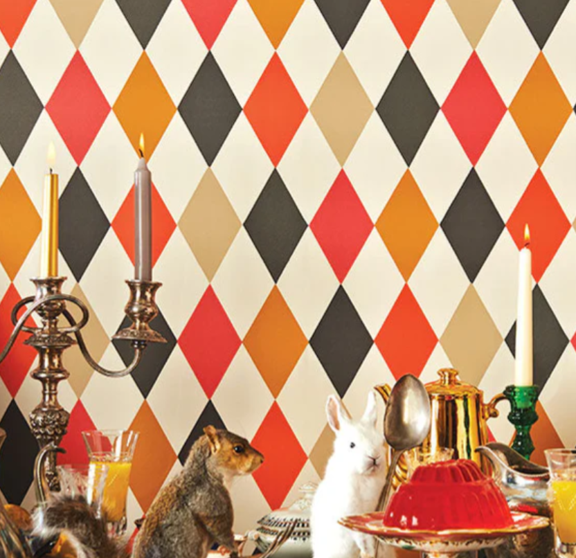 Punchinello - Cole and Son - Empire Wallpaper